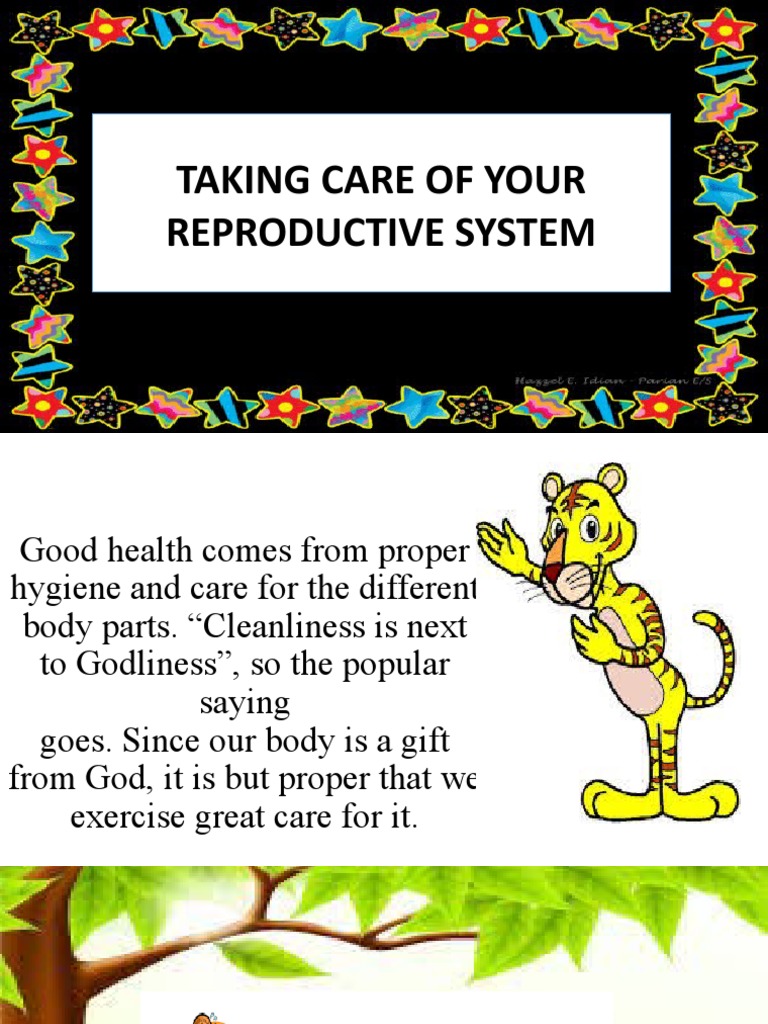 Taking Care of Your Reproductive System | PDF