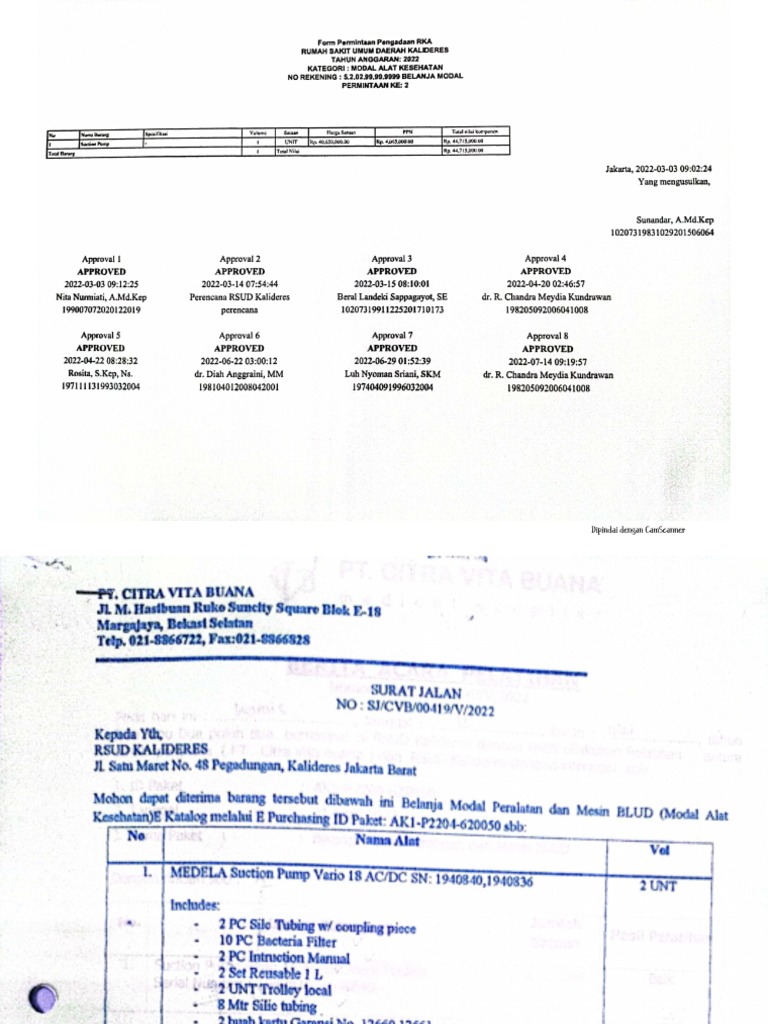 MFK 7 (Bagian A Sub A - Identifikasi Dan Penilaian Kebutuhan Alat Medik) . | PDF