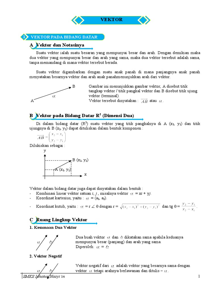 Materi Vektor | PDF