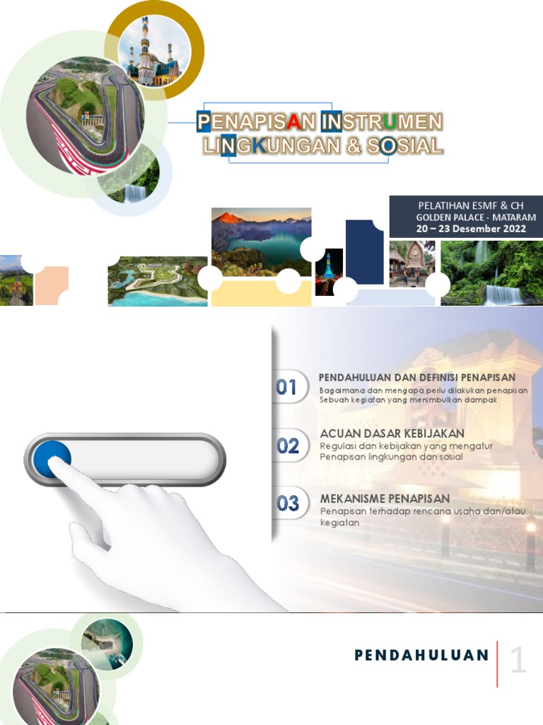 Penapisan Instrumen Lingkungan Dan Sosial | PDF