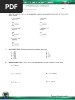 Maths Revision Worksheet Grade 8 Cambridge Checkpoint Learning Alliance ...