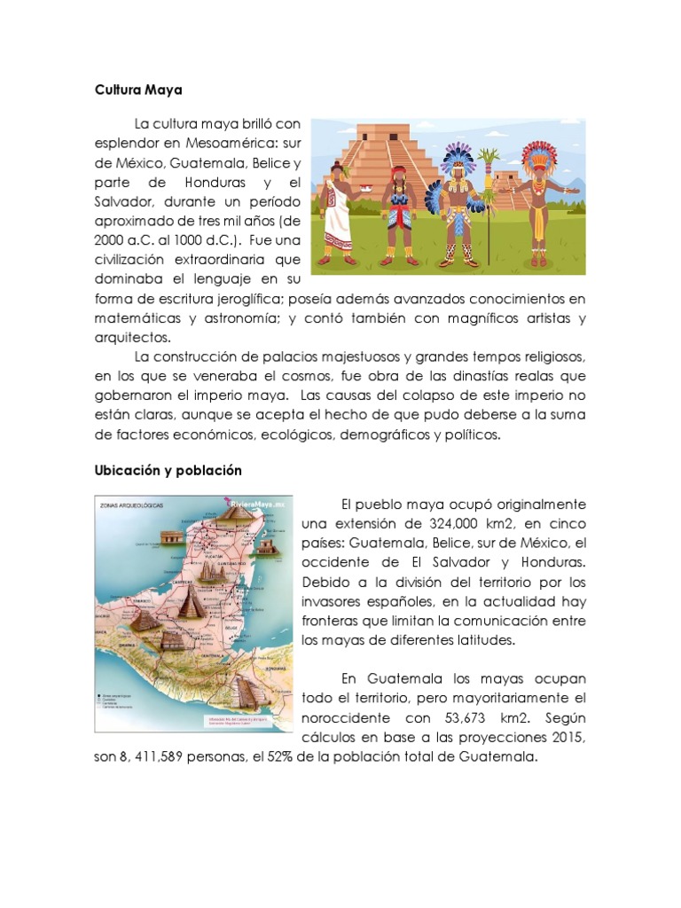 CULTURAS | PDF | Civilización maya | Guatemala