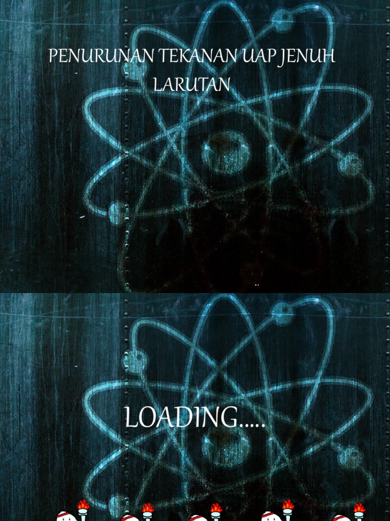 Tekanan Uap Jenuh Larutan | PDF