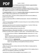 Grade 7 Module in Ap (3rd Quarter 2nd Module) | PDF