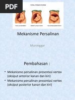 Fetal Positioning, Fetal Skull, Mekanisme Persalinan Presentasi Vertex ...