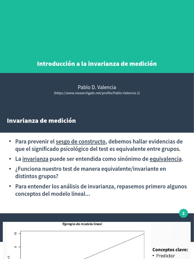 Invarianza (04-Ene-2022) | PDF | Medición | Science