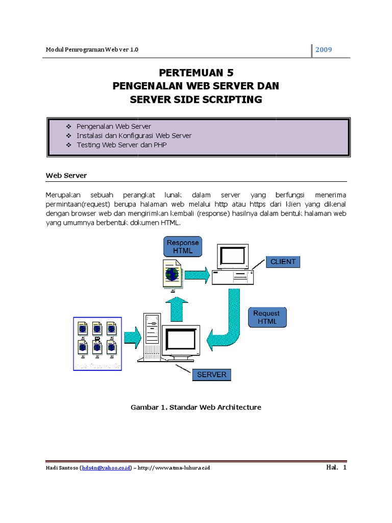 Pengenalan Web Server Dan Sss | PDF