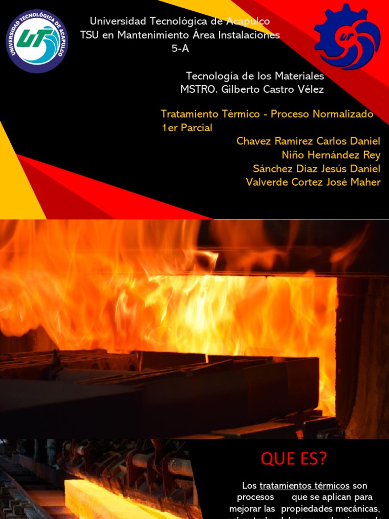 Tratamiento Termico Normalizado | PDF | Tratamiento a base de calor | Acero
