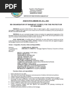 Executive Order - Barangay Council For The Protection of Children BCPC ...