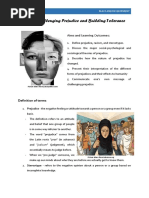 Challenging Prejudice and Building Tolerance | PDF | Prejudices ...