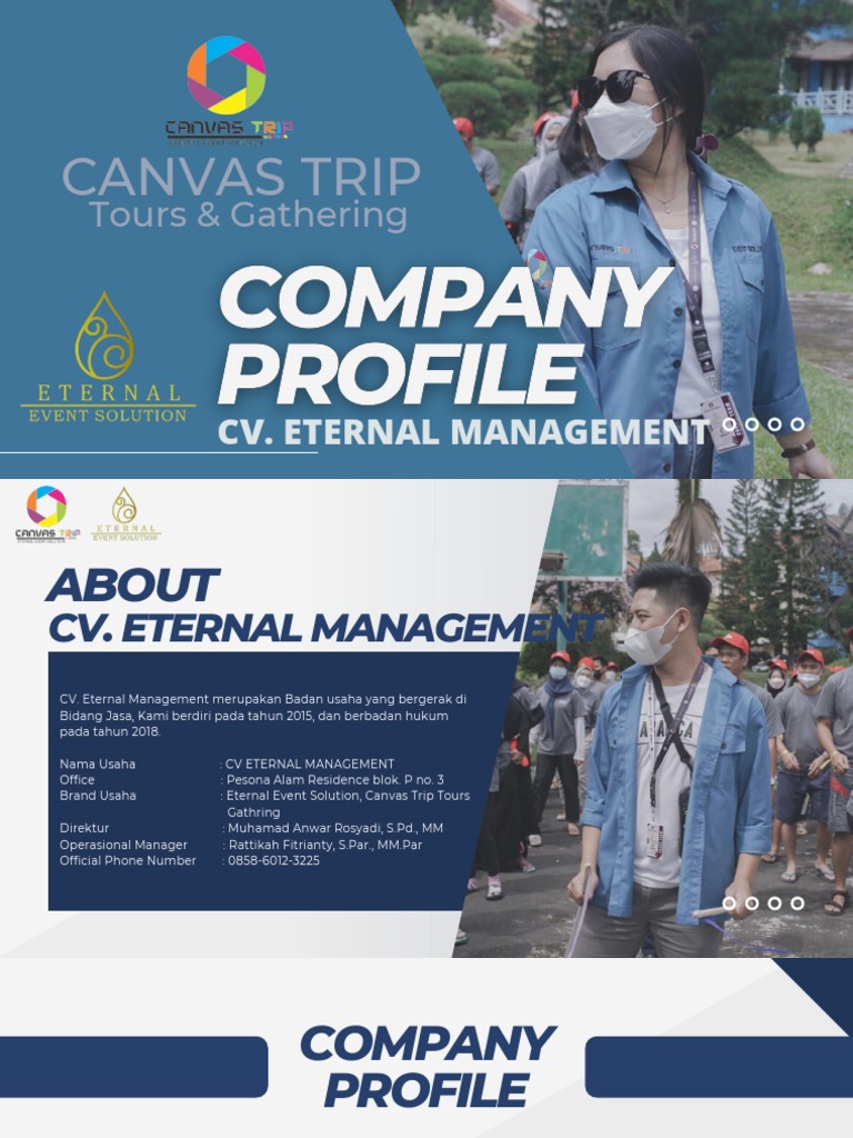 CV ETERNAL Company Profile Presentation | PDF