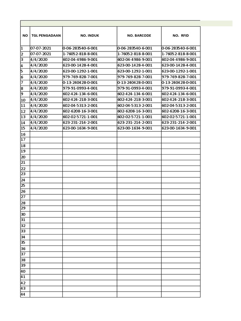 FORMAT IMPOR BUKU DI INLISLITE Iyum | PDF