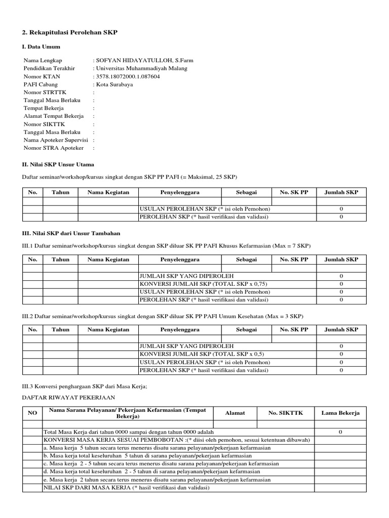 Borang SKP 20158 28 12 22 | PDF