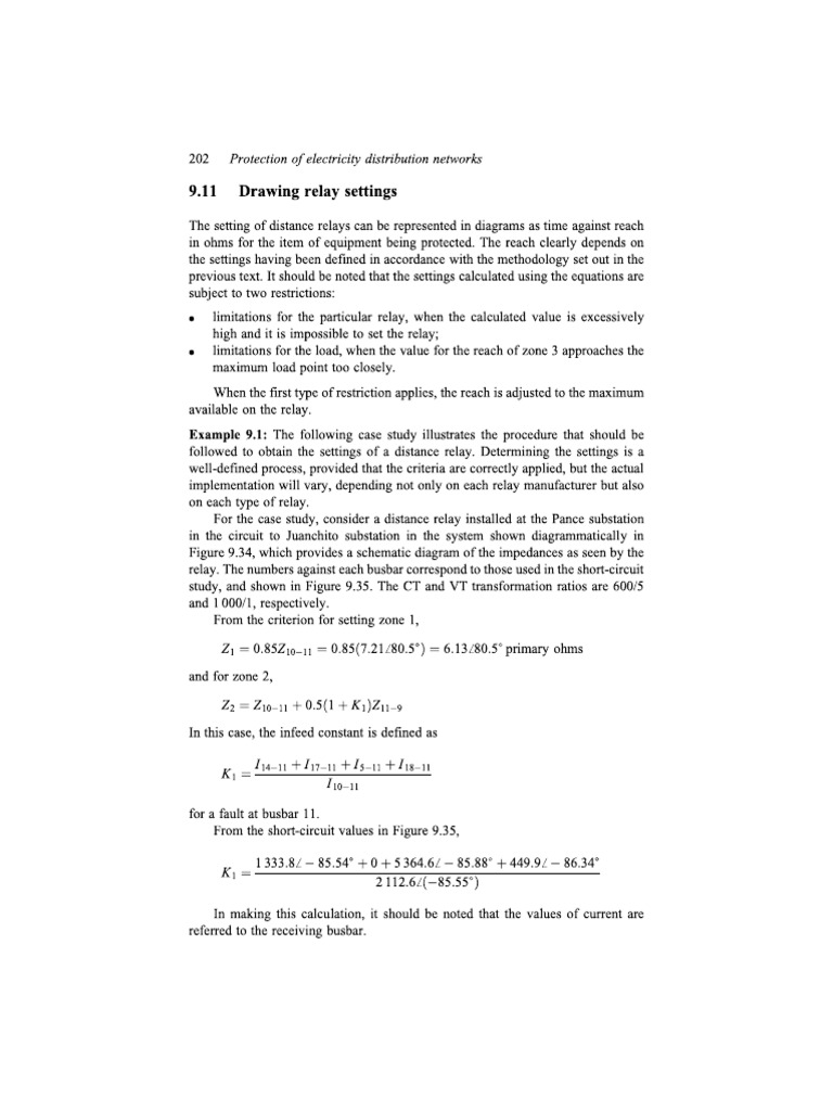Relay Settings | PDF