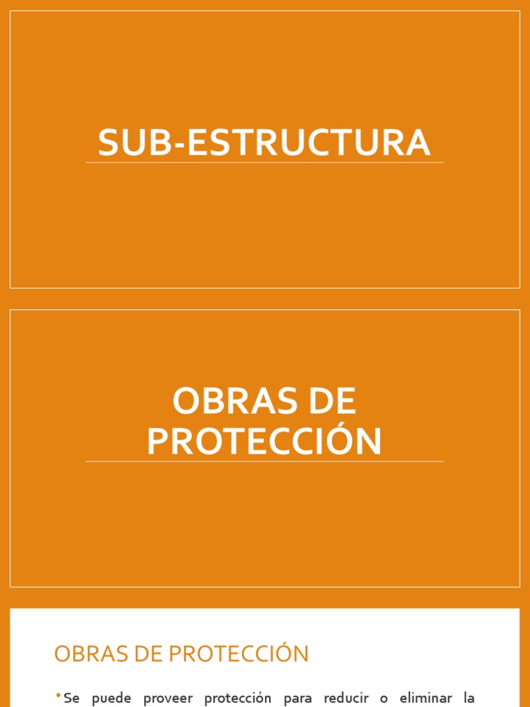 Sub Estructura | PDF