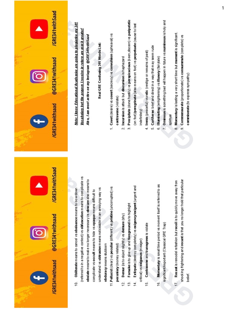 GRE 341 Combined-Numbered | PDF