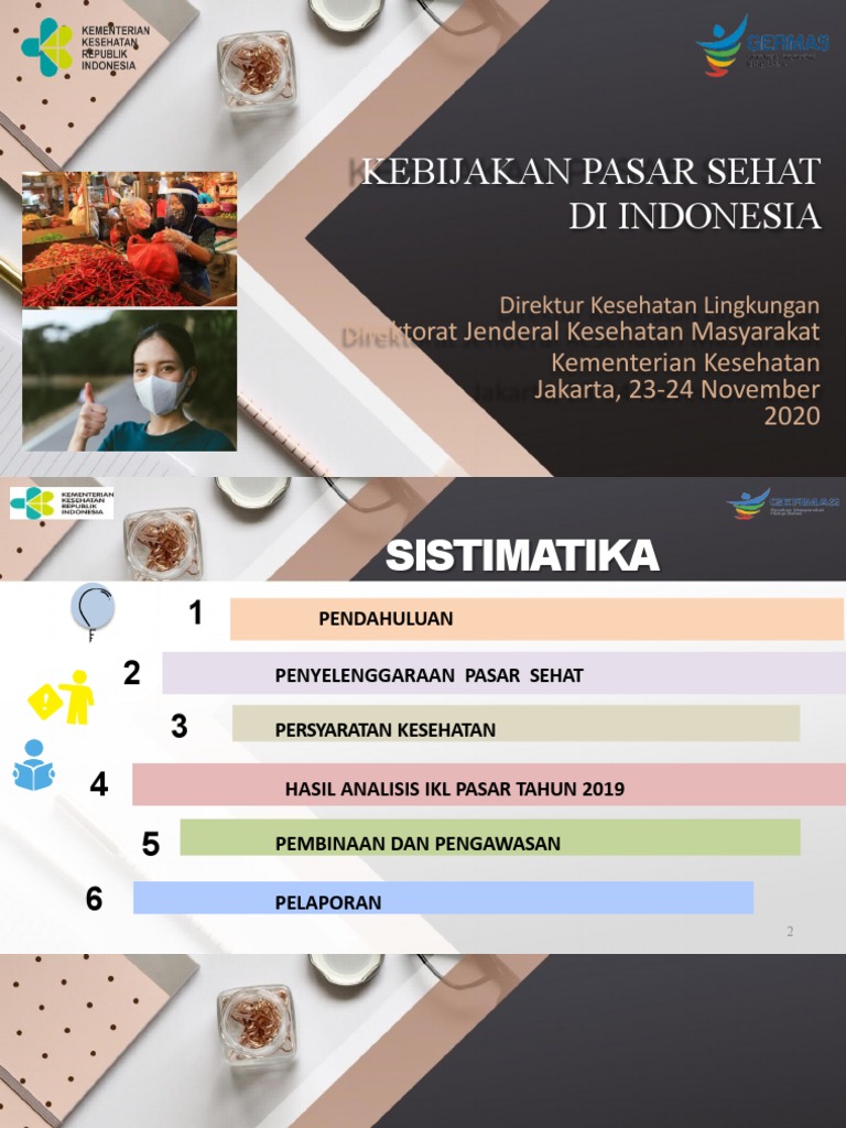 Kebijakan Pasar Sehat | PDF