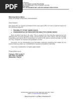 PUP Letterhead Template | PDF