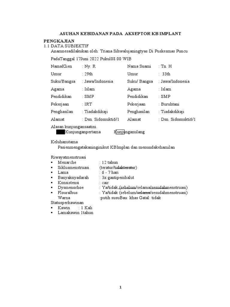 Askeb Kie KB Implant | PDF