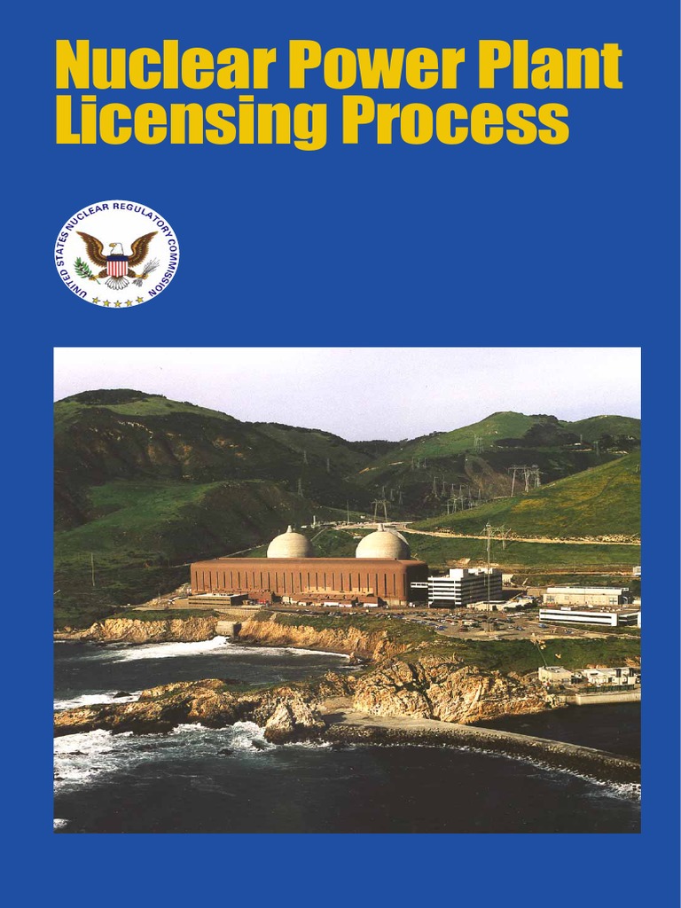NRC Nuclear Power Plant Licensing Guide | PDF | Nuclear Regulatory ...