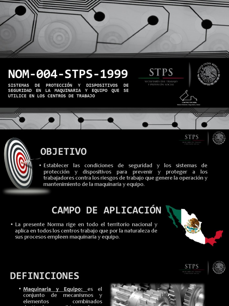 Nom 004 STPS 1999 | PDF | Riesgo