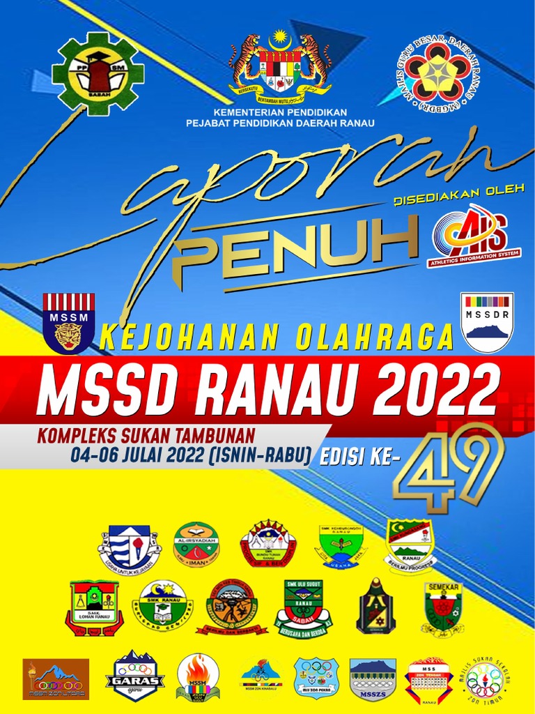 Laporan Penuh MSSD Ranau 2022 - (AIS) | PDF