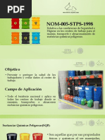 Nom-018-Stps-2015 Sga - HDS | PDF | Administración de Seguridad y Salud Ocupacional