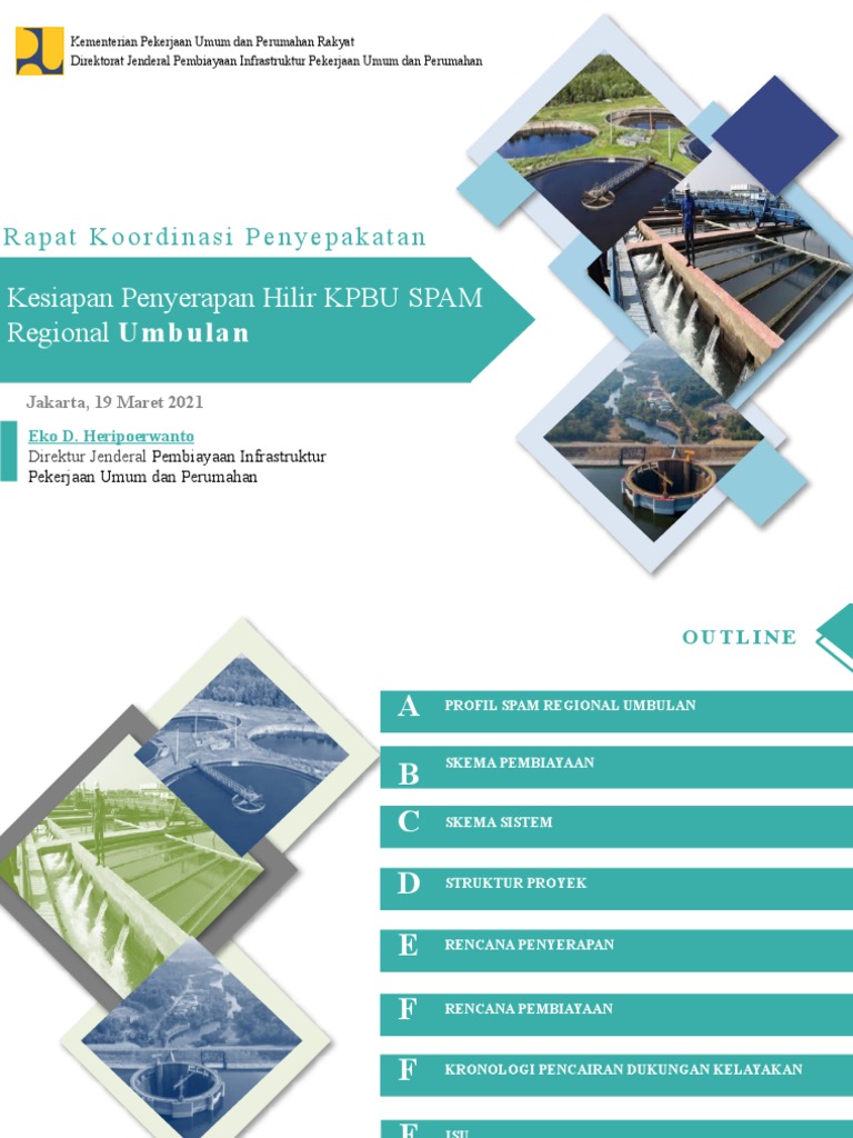 Kesiapan Proyek SPAM Umbulan 2021 | PDF