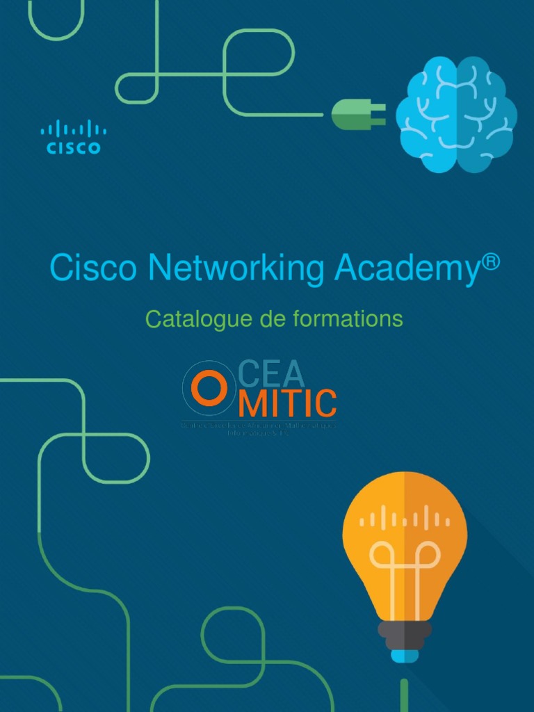 CEA-MITIC-Academie Cisco NetAcad Brochure French | PDF | Linux ...
