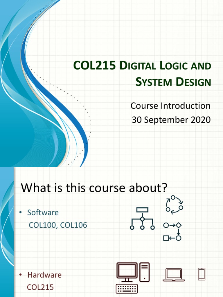 Lec01 Introduction 30 Sep 2020 1601439631861 | PDF | Digital Electronics | Field Programmable ...