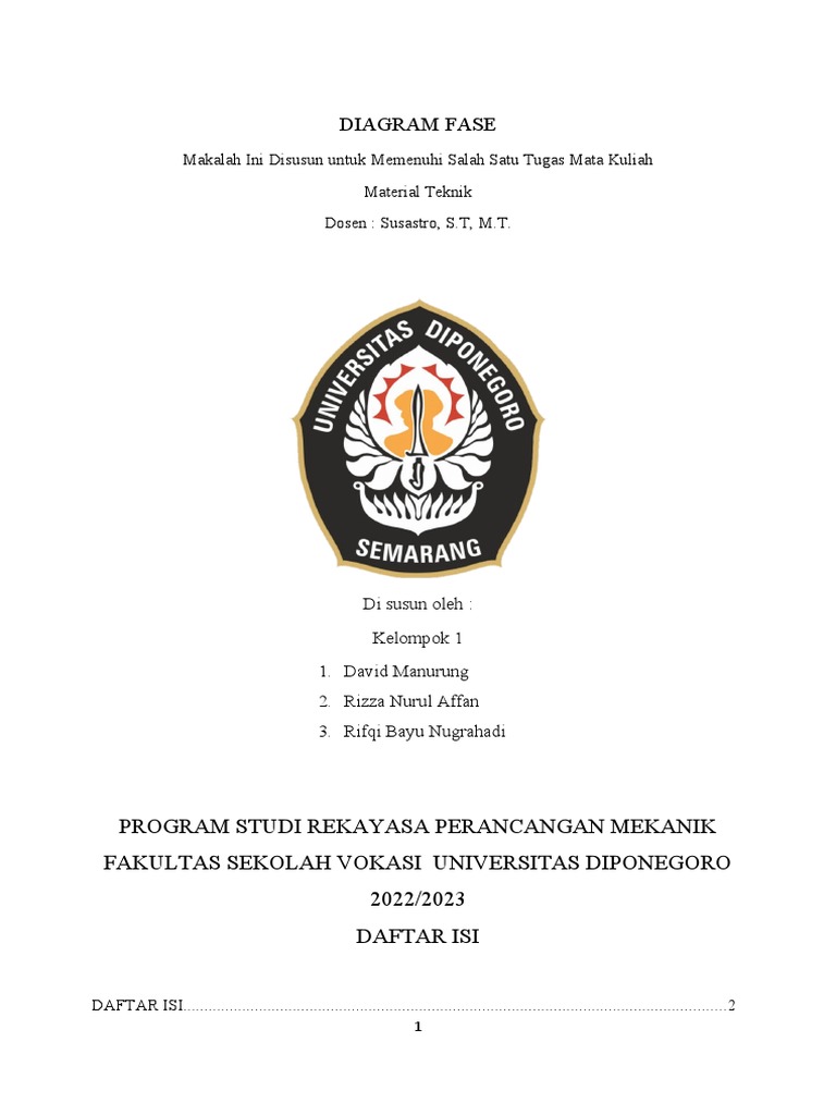 Kelompok 1 (David, Rizza, Rifqi) Revisi | PDF