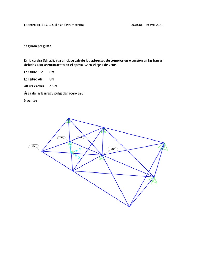 Examen INTERCICLO | PDF