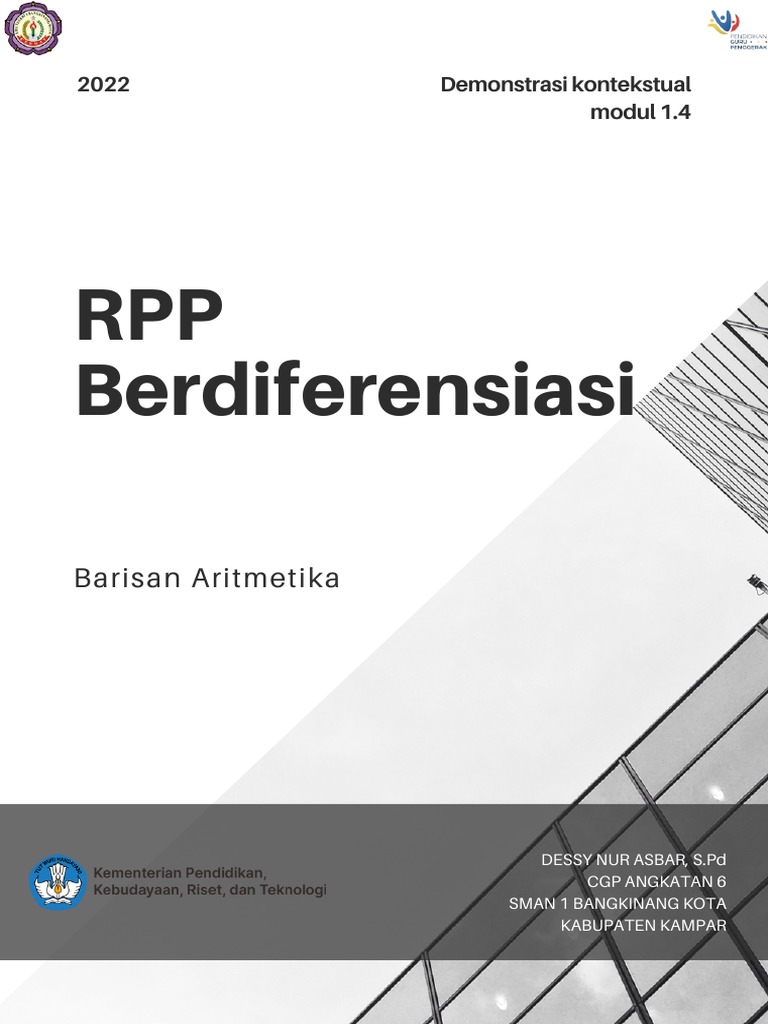RPP Berdiferensiasi | PDF