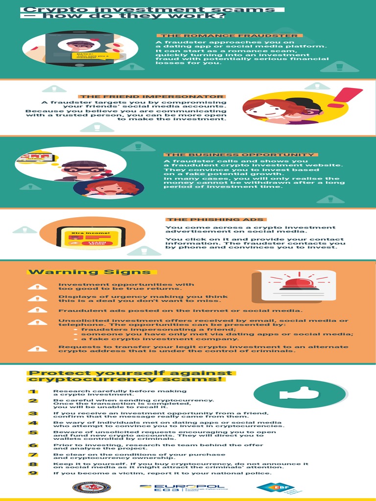EP - Scenario Crypto Scams Infographic - EN | PDF | Cryptocurrency ...