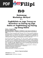 Tagalog Recognition Emcee Script - 013151 | PDF