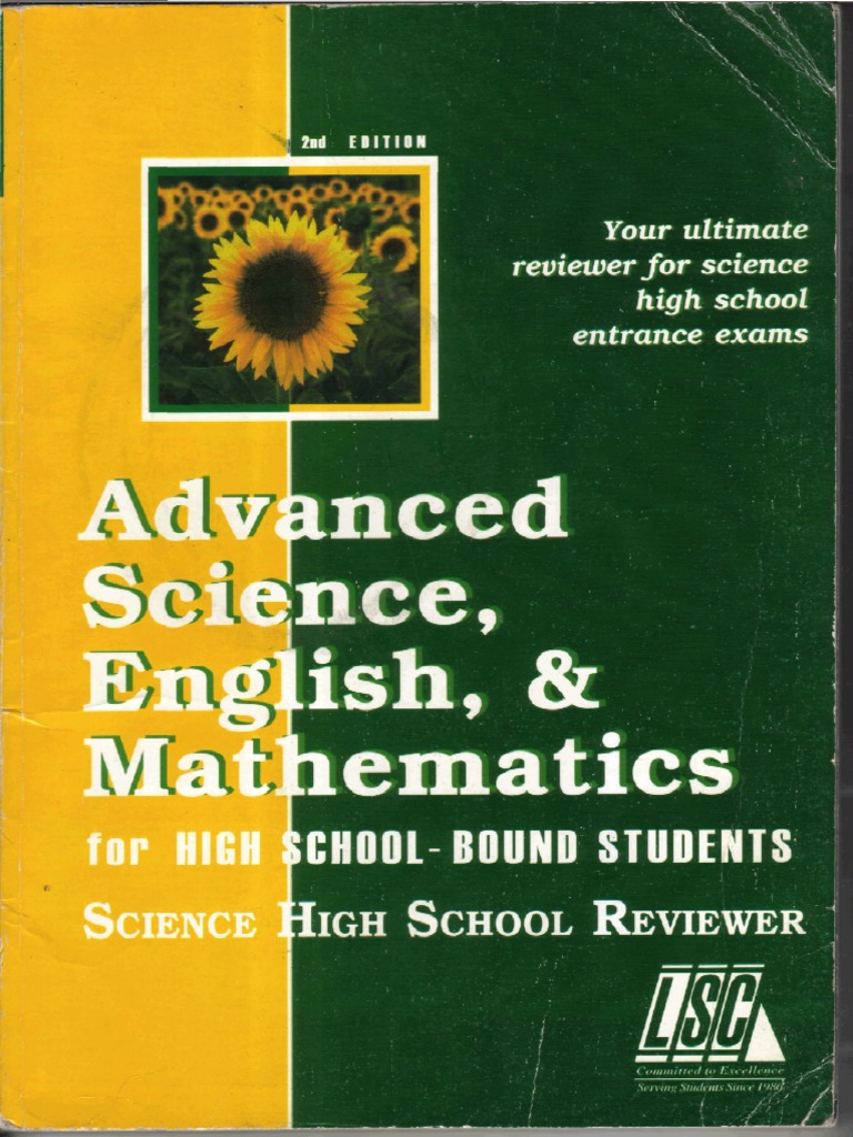Advanced Science, English, Math Reviewer | PDF