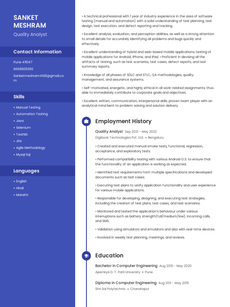 Zippia Resume | PDF | Software Development Process | Mobile App