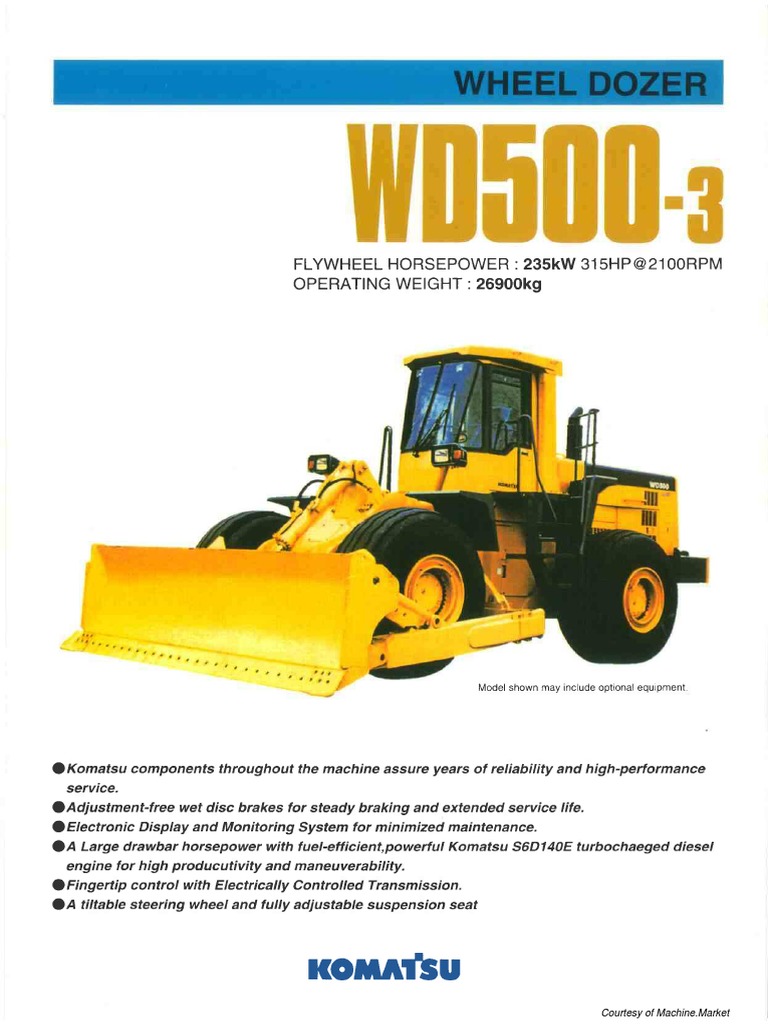Komatsu Dozers Spec Ce4be4 | PDF