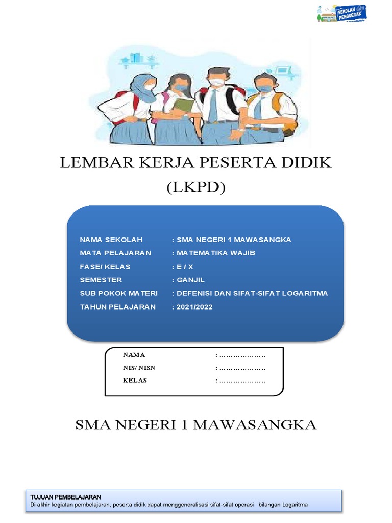 LKPD Logaritma | PDF