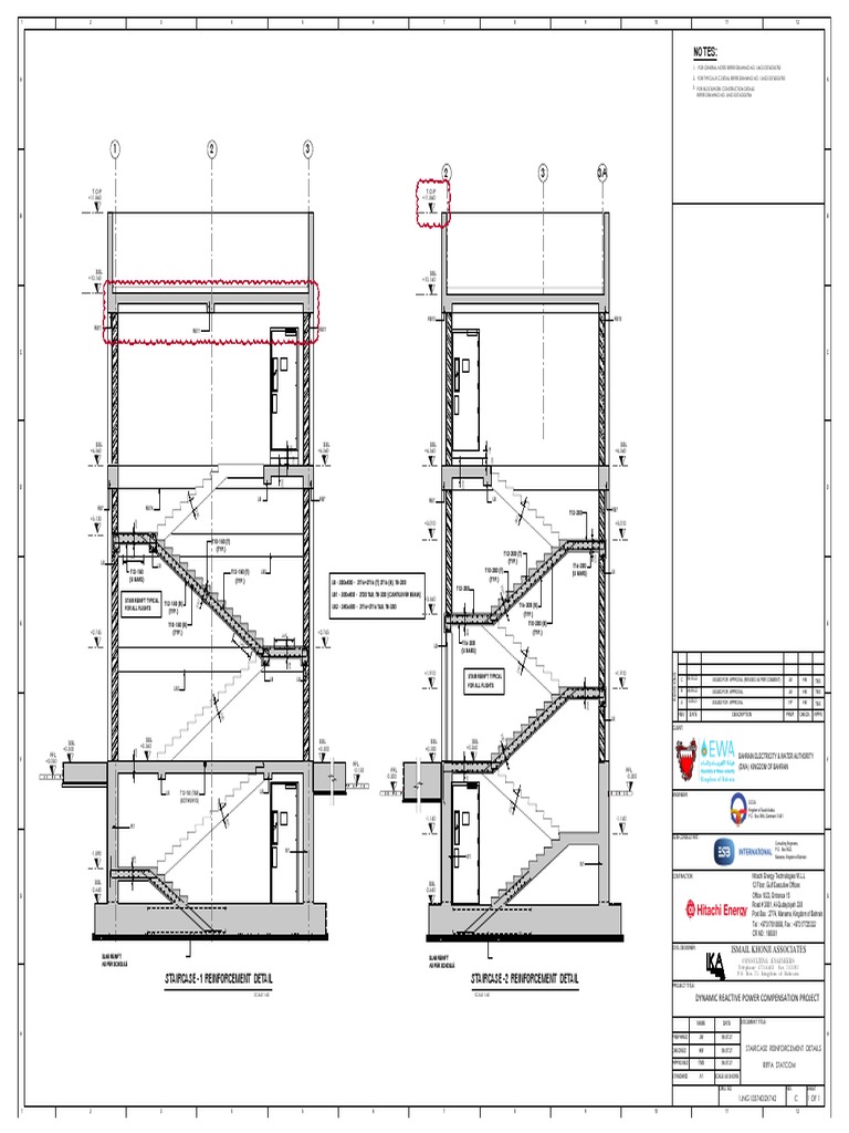 ING10374D2X742 STAIRCASE DETAIL - SHEET 1 OF 1-Rev - C-742 | PDF ...