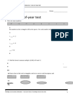 End of Unit 2 Test Answers | PDF