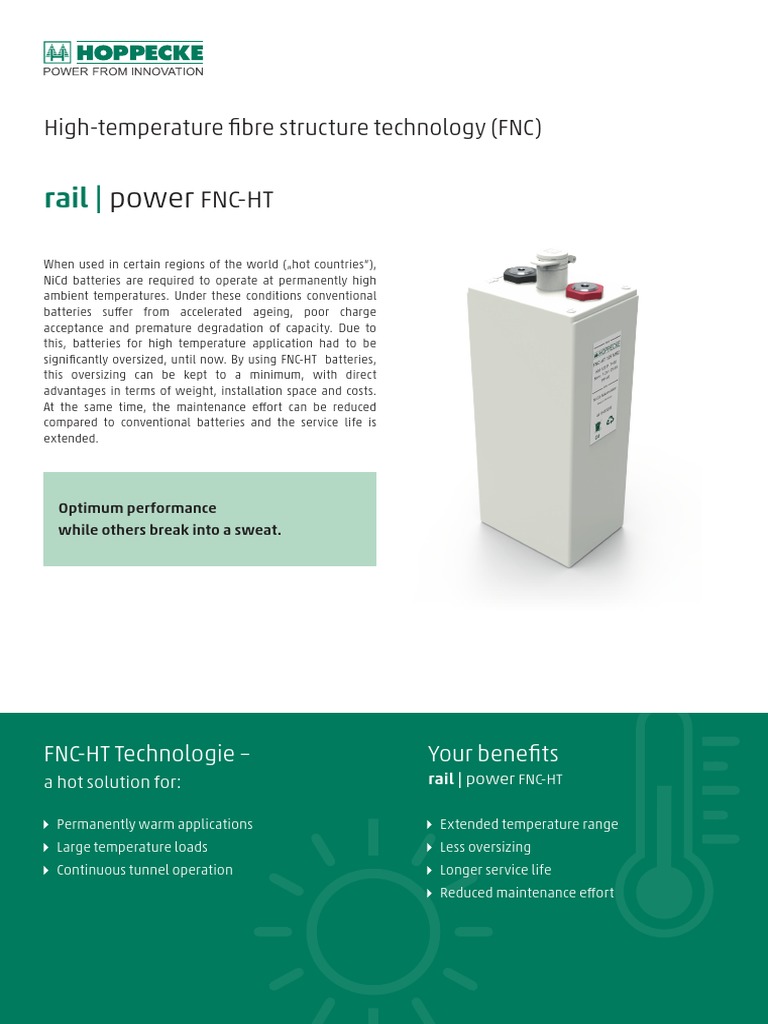 Rail FNC HT Flyer en | PDF | Electric Power | Physical Quantities