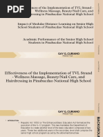 Tle TVL Lac Plan | PDF | Educational Technology | Behavior Modification