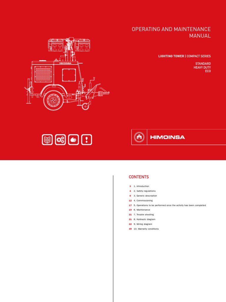 Himoinsa - Apolo Compact Standard (Brugervejledning ENG) | PDF | Trailer (Vehicle ...