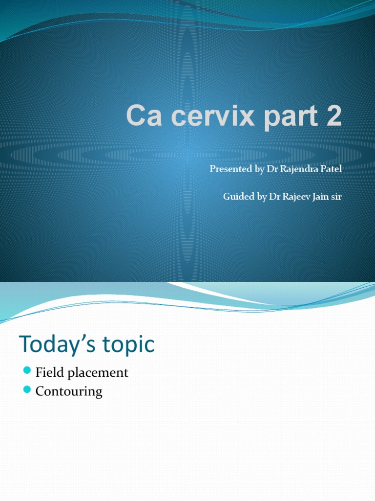 CA Cervix Part 2 | PDF | Radiation Therapy | Pelvis