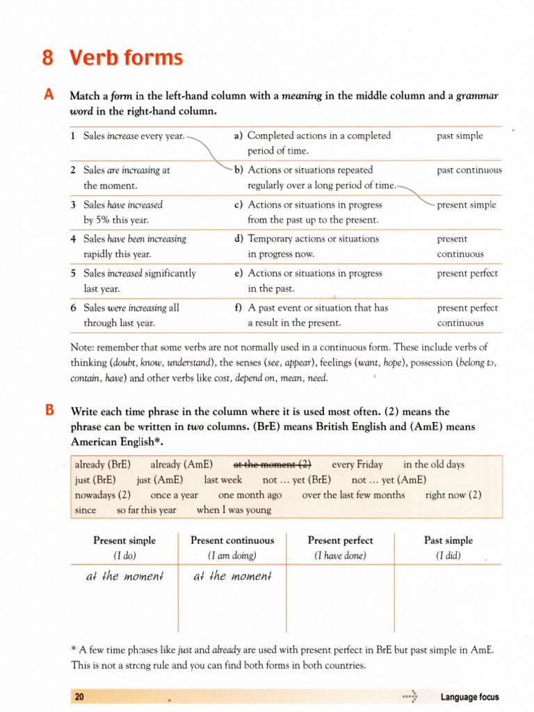 BC 1-65 Week 5 Language Focus 1 | PDF