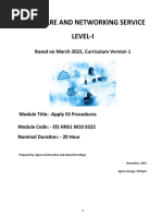 HNS Level IV Network Infrastructure Designing and Proposal COC Model | PDF