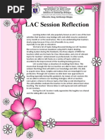 LAC Session Reflection | PDF