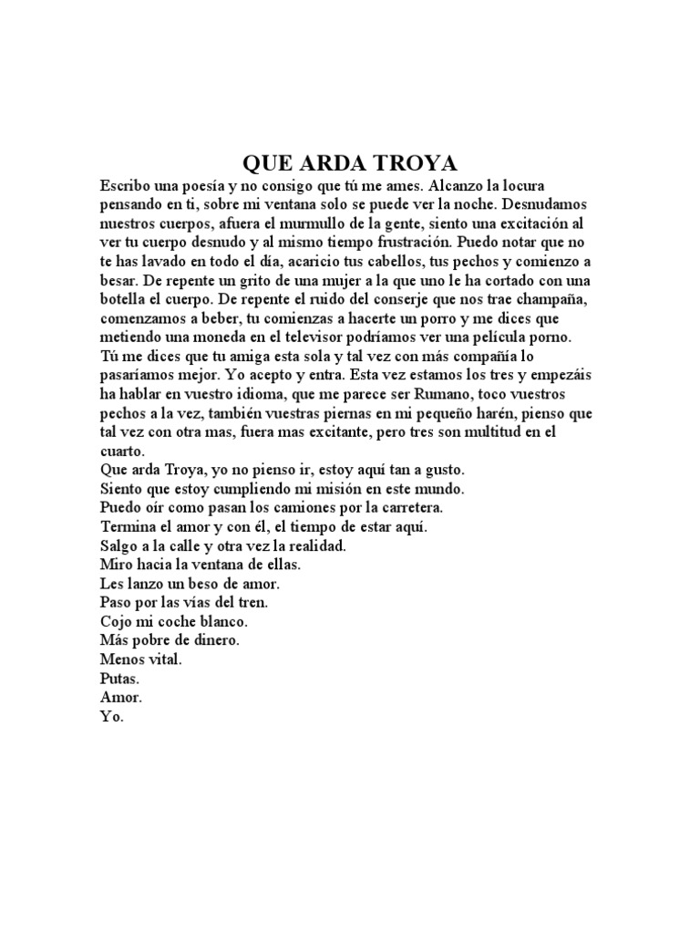 Que Arda Troya | PDF