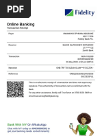 Notification of Payment. FNB Payment Proof | PDF | Payments